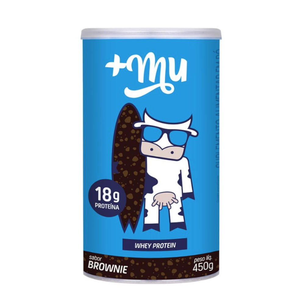 Whey Concentrado Mais Mu Brownie | Mano's Doces