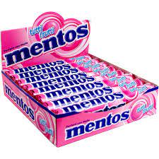 Pastilha Mentos Stick Tutti Frutti Display 16x37g | Mano's Doces