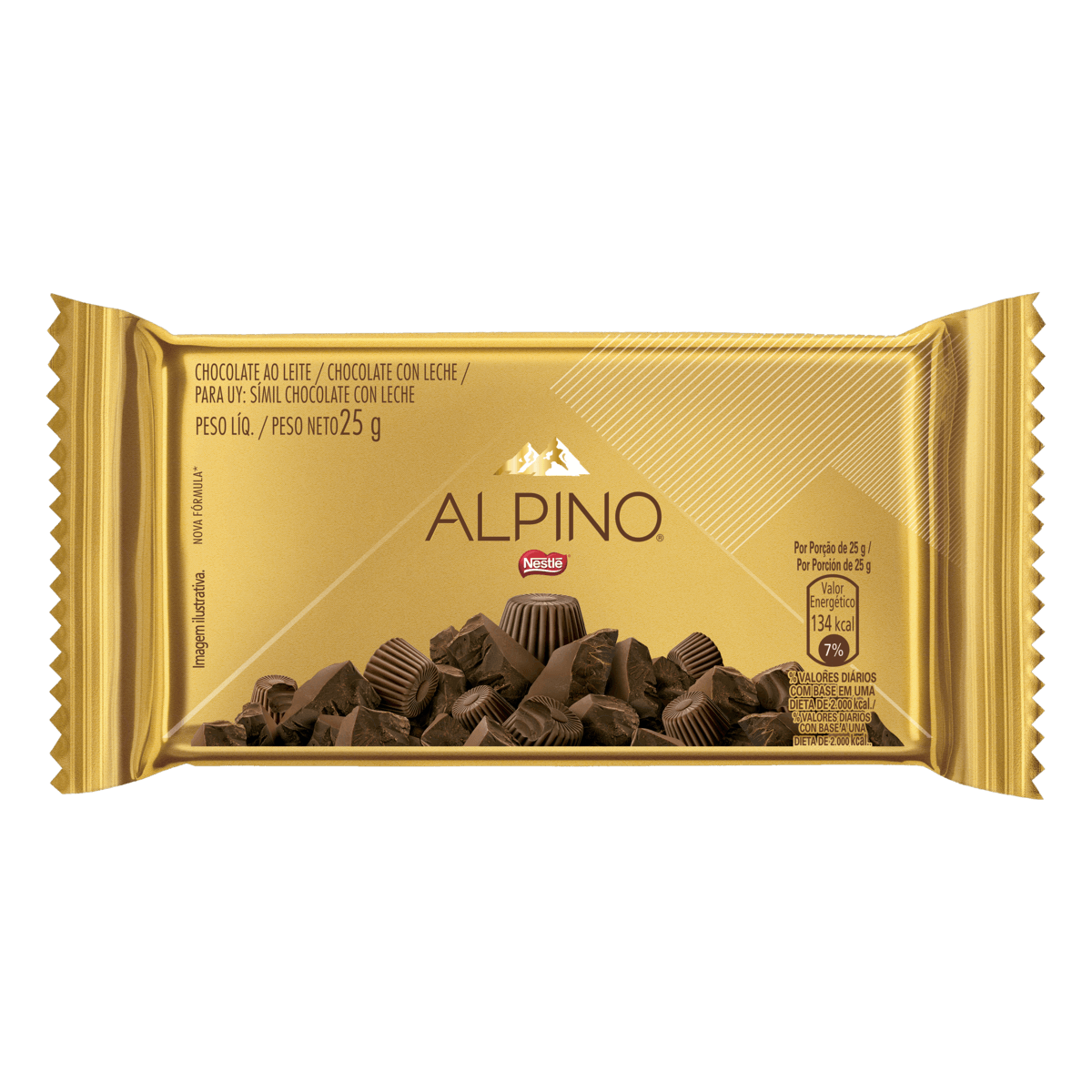 Chocolate Alpino Display 22x25g | Mano's Doces