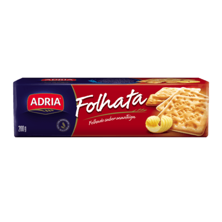 Biscoito Adria Folhata 200g | Mano's Doces