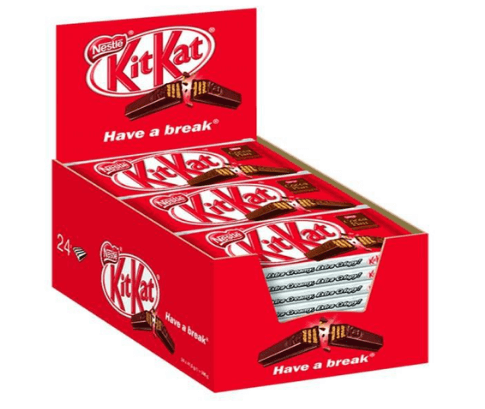 Chocolate Kit Kat ao Leite Display 24x41,5 | Mano's Doces